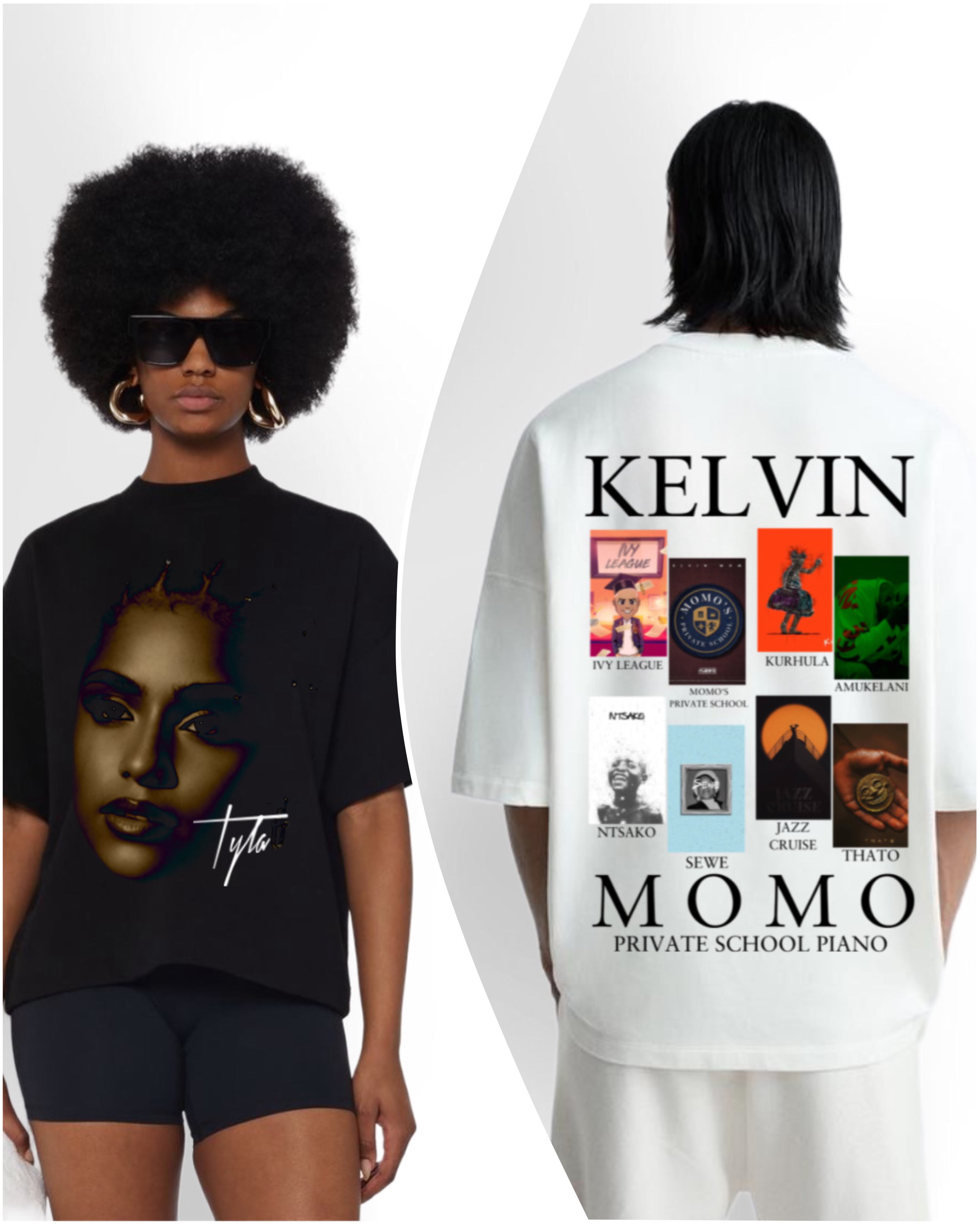 4REGN DEXIGN OVERSIZED TEES