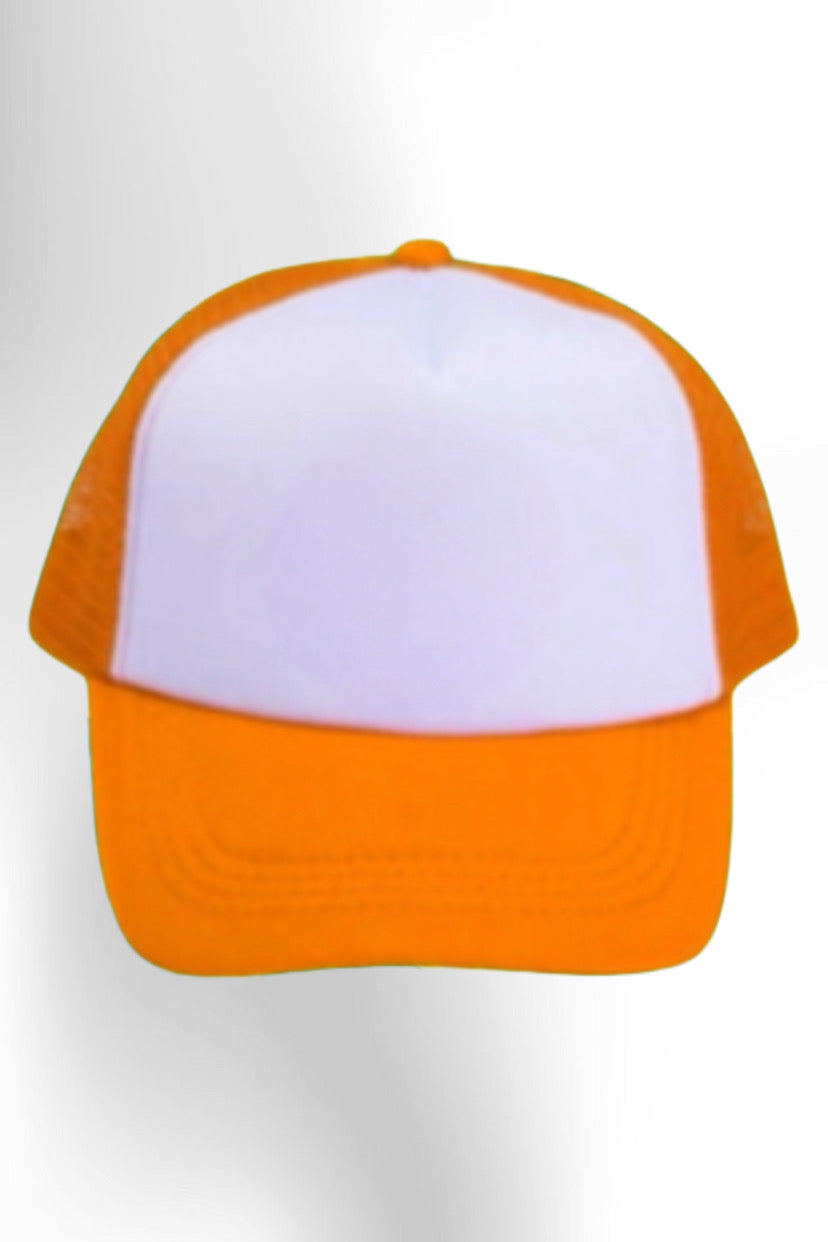 CUSTOM TRUCKER CAP - Orange – 4REGN