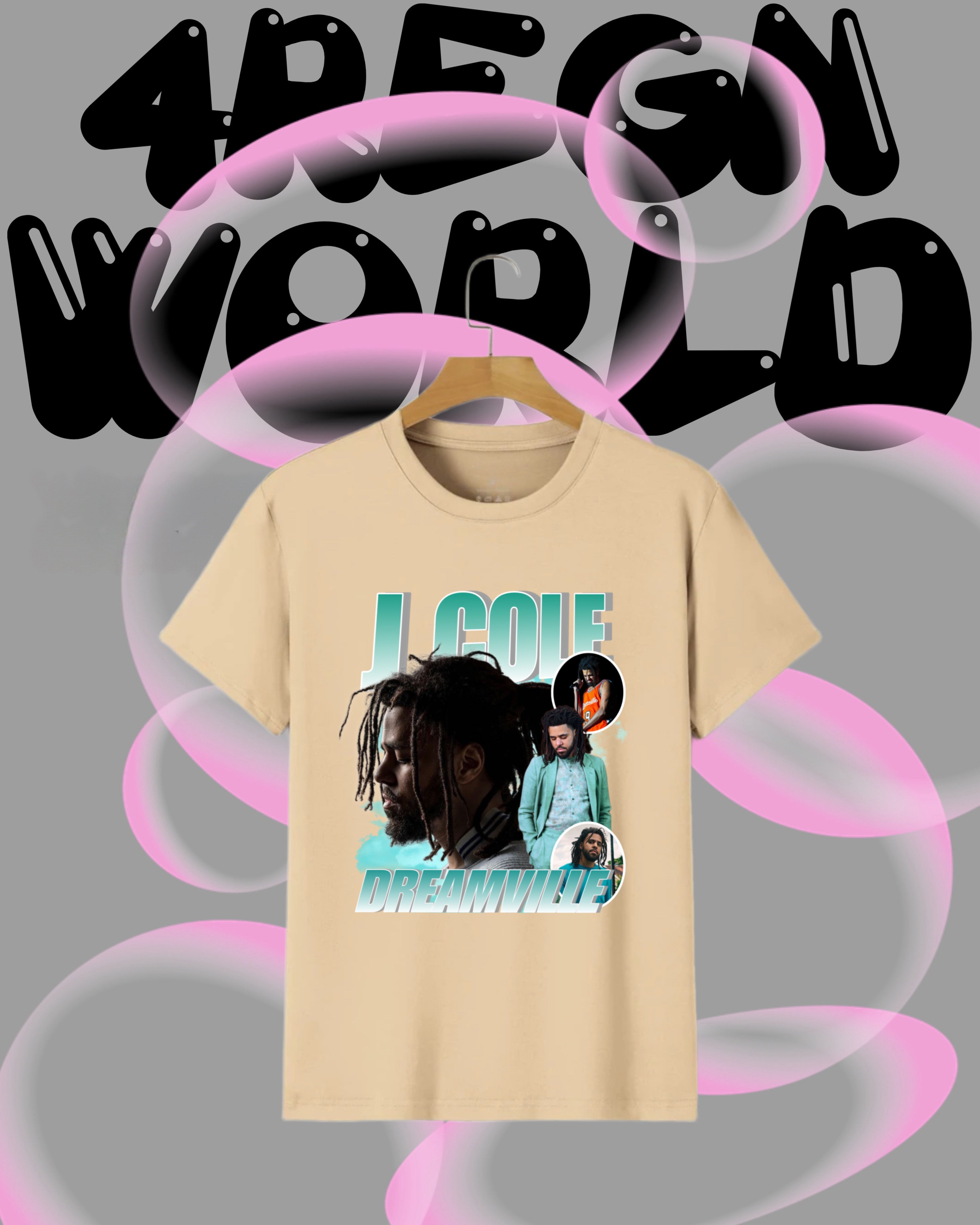 Graphic Tee J Cole – 4REGN