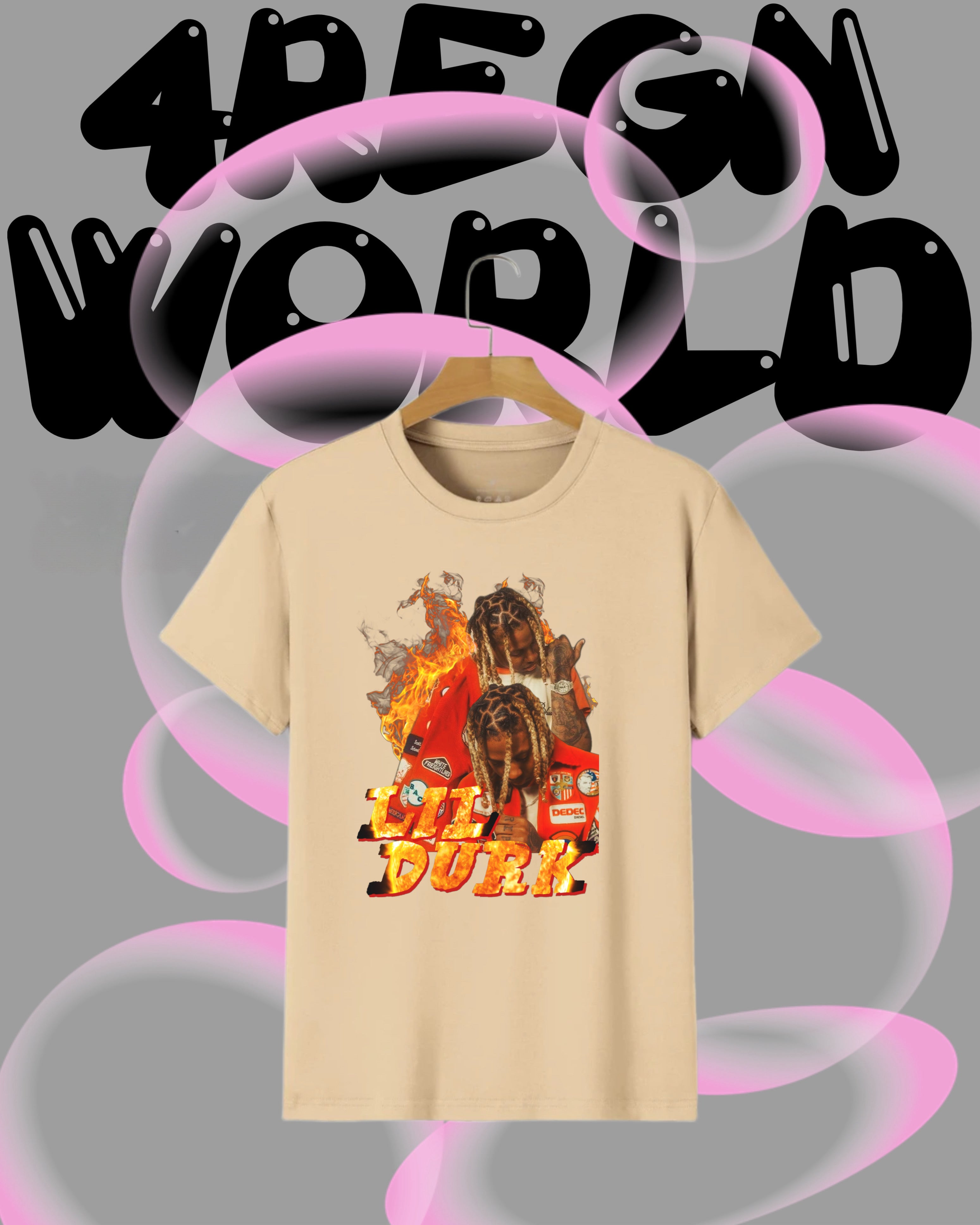 Graphic Tee Lil Durk – 4REGN