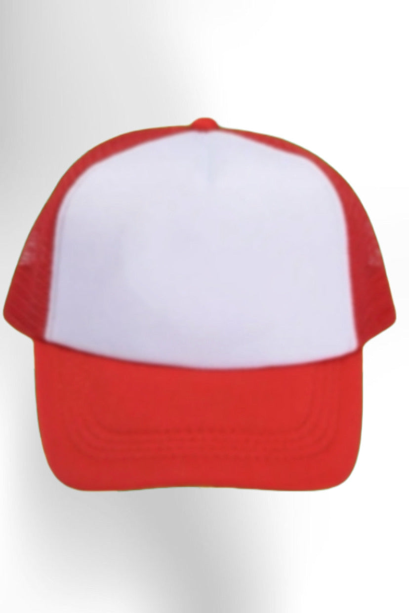 CUSTOM TRUCKER CAP - Red – 4REGN