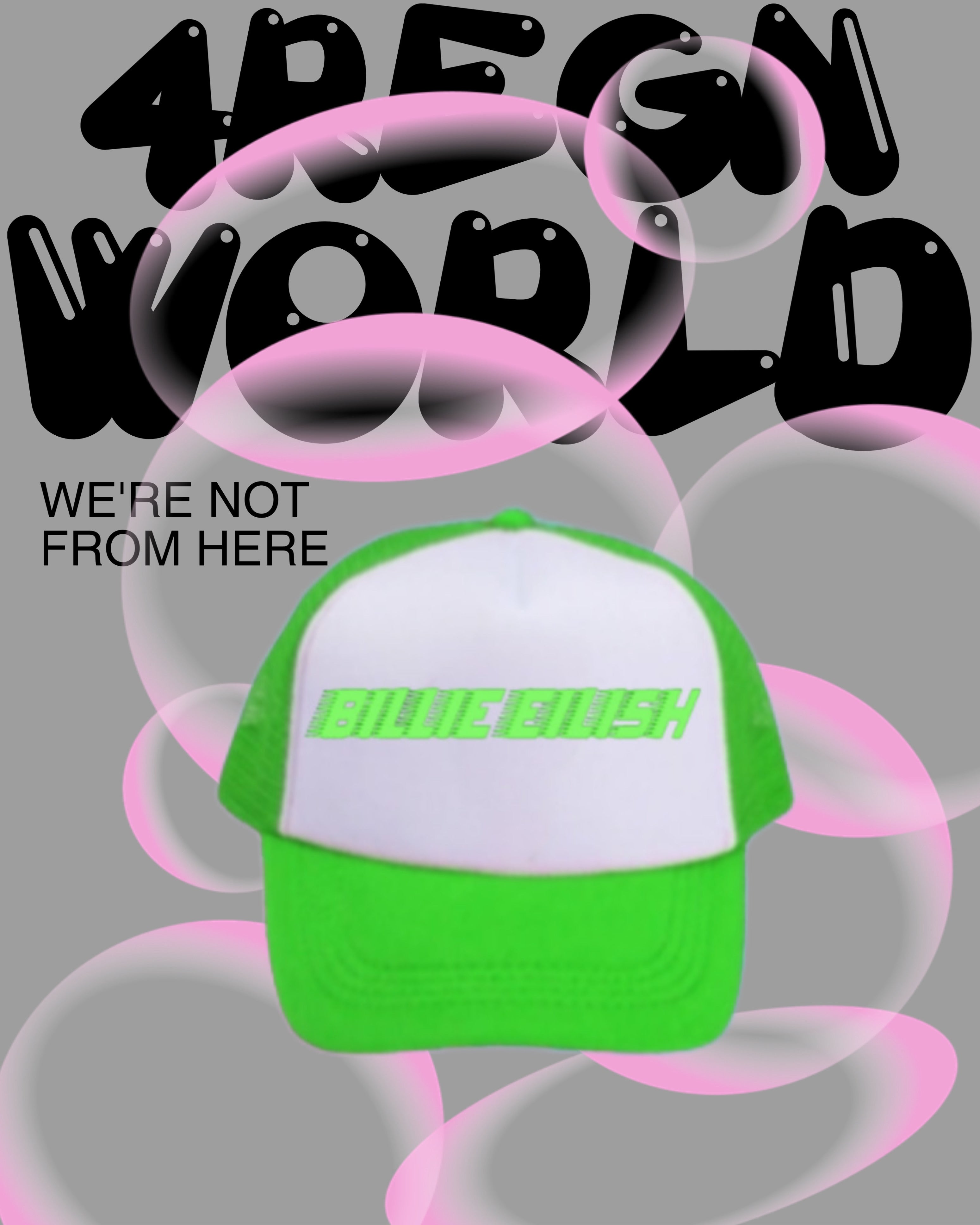 Billie Eilish Trucker Cap – 4REGN