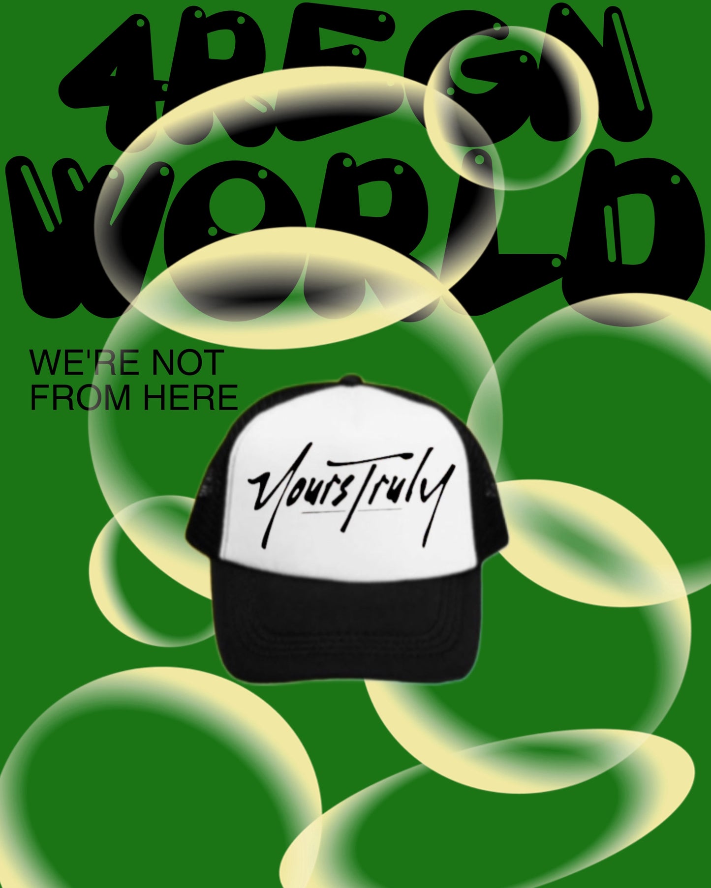 Yours Truly Phora Trucker Cap – 4REGN